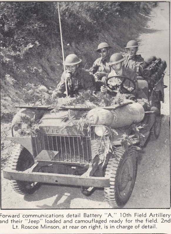 Selection of Jeep photos from "Ft. Lewis Sentinel" Magazine, Mid 1941 ...