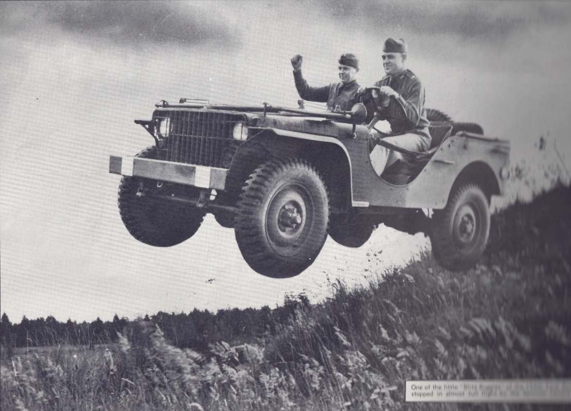 Selection of Jeep photos from "Ft. Lewis Sentinel" Magazine, Mid 1941 ...