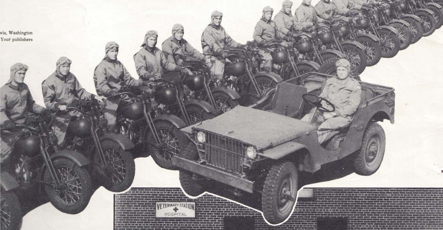 Selection of Jeep photos from "Ft. Lewis Sentinel" Magazine, Mid 1941 ...