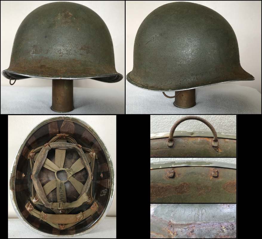 Let’s see your WWII Paratrooper helmets! - Page 2 - M-1; M-1C & M-2 ...
