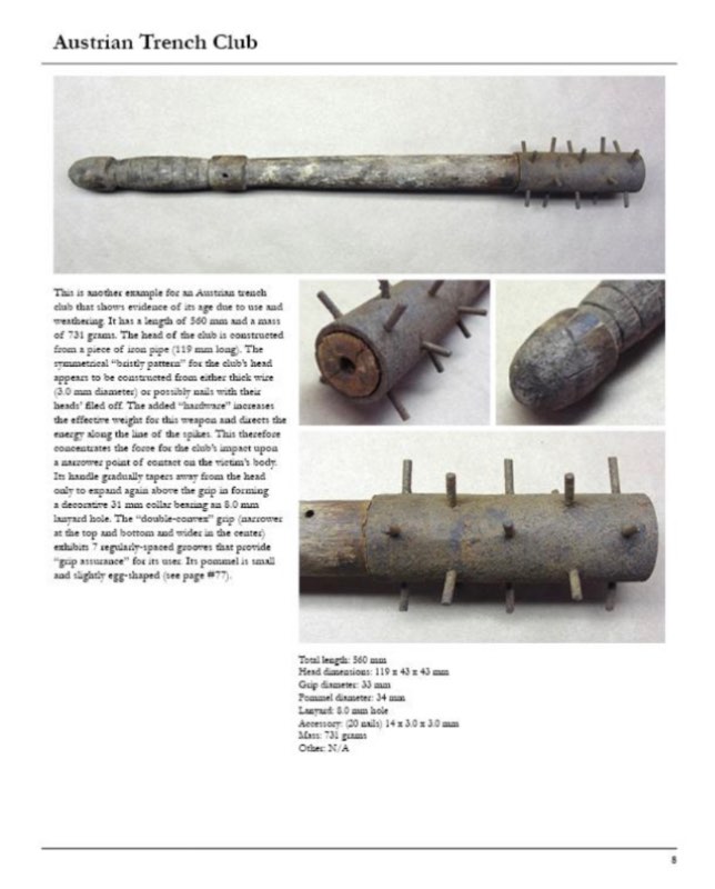 WW1 Trench Mace. Any opinions??? - SPOILS OF WAR - U.S. Militaria Forum