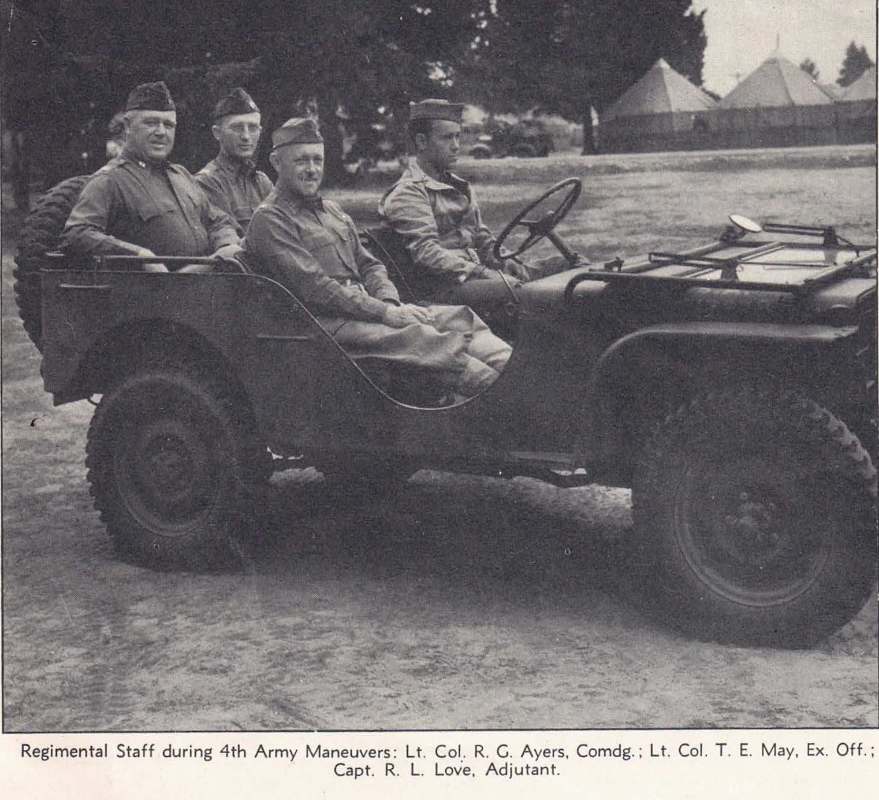 Selection of Jeep photos from "Ft. Lewis Sentinel" Magazine, Mid 1941 ...