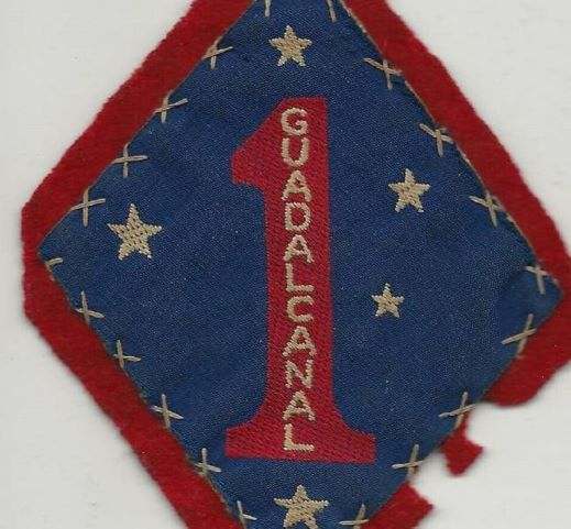 1st Bloodied Patch 1st Marine Division - MARINES - U.S. Militaria Forum