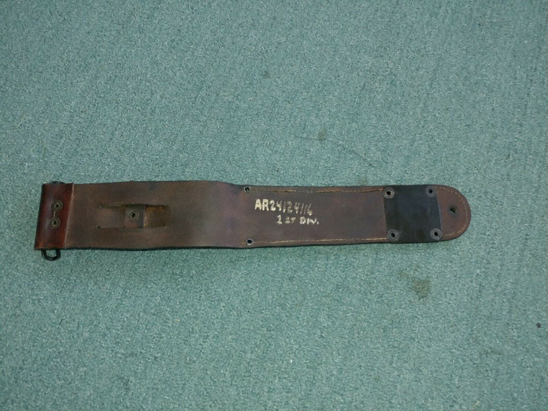 Know Your M6 Sheaths - EDGED WEAPONS - U.S. Militaria Forum