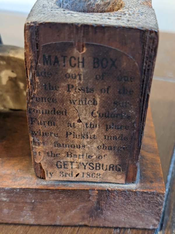 John Good & John Woodward Gettysburg Relic Desk Set and Match Holder ...