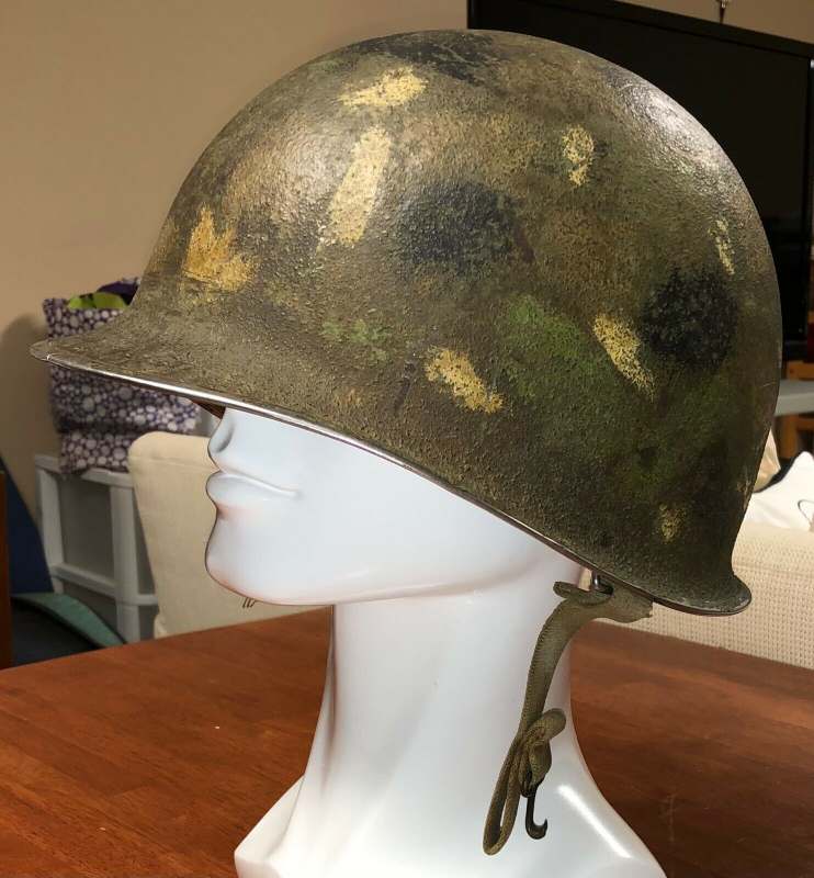 m1 camo shell - M-1; M-1C & M-2 HELMETS - U.S. Militaria Forum