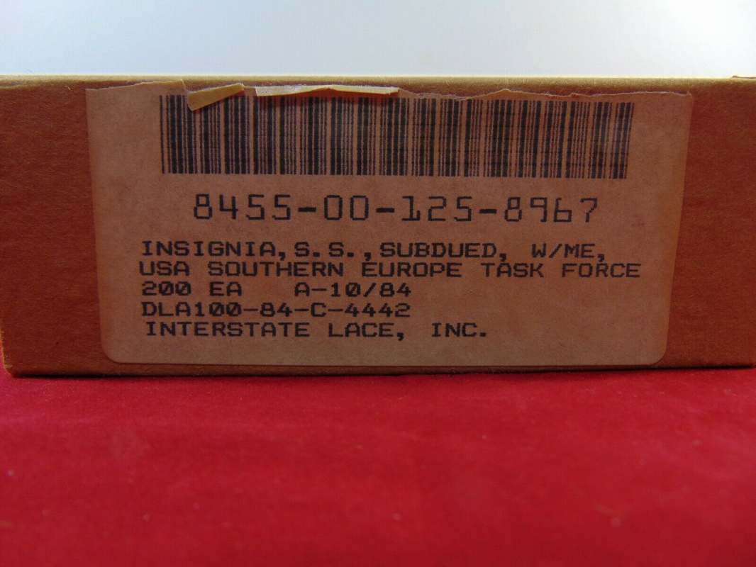 Patches and their Boxes: A Reference Thread - Page 4 - ARMY AND USAAF ...