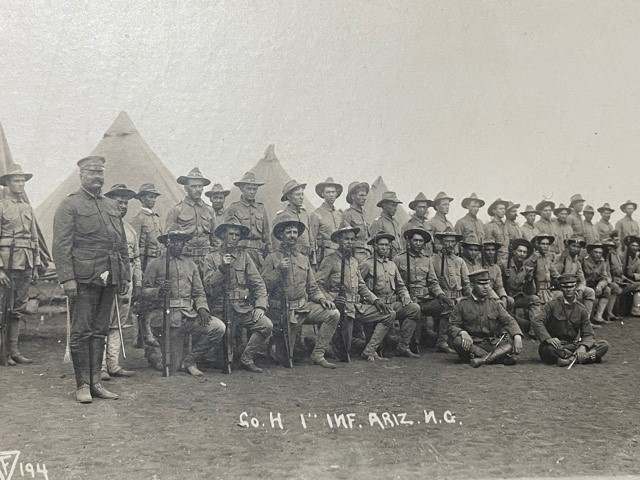 Pre-WW2 Arizona National Guard 158th Infantry insignia and photos ...