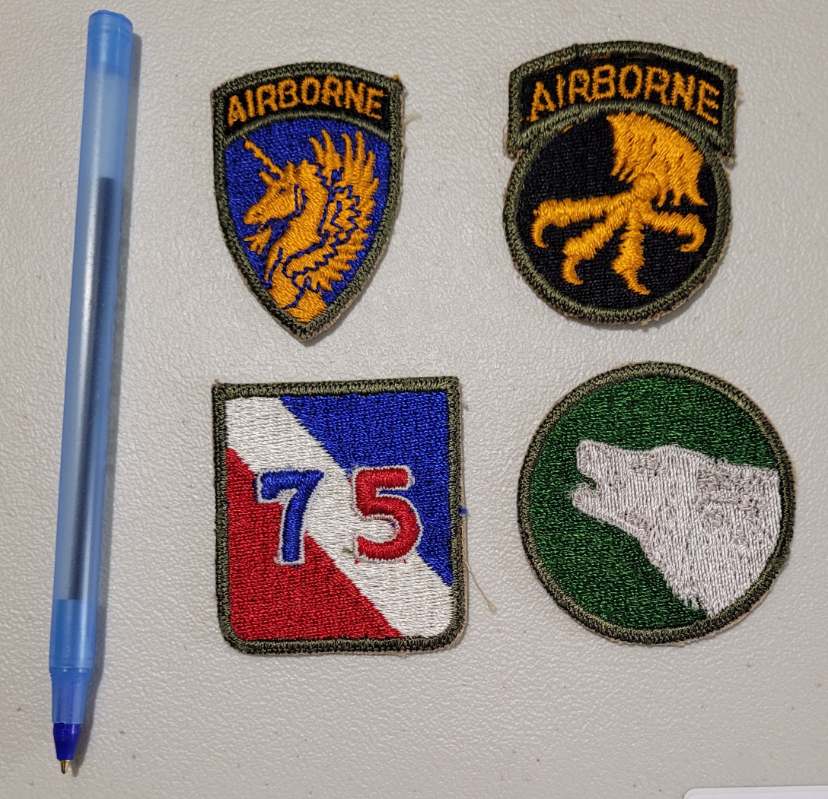 Half Sized Division SSI, Why? Use? - ARMY AND USAAF - U.S. Militaria Forum