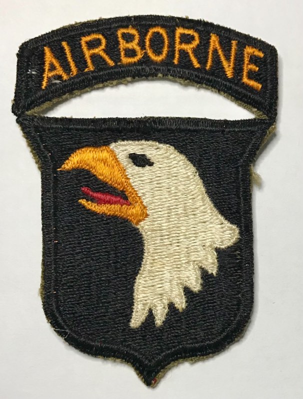 Group of WW2 airborne patches 101st AB, US made Pathfinder - GROUPINGS ...