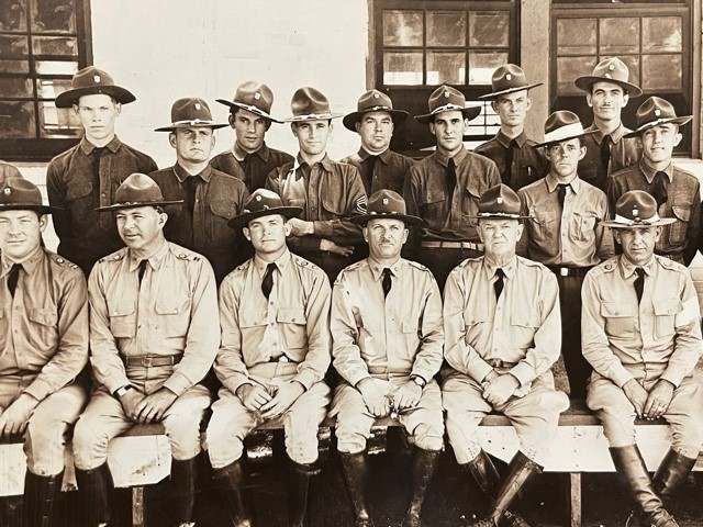 Pre-WW2 Arizona National Guard 158th Infantry insignia and photos ...