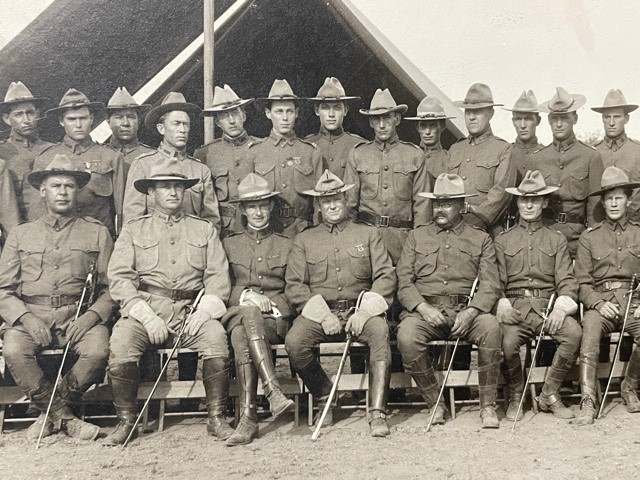 Pre-WW2 Arizona National Guard 158th Infantry insignia and photos ...