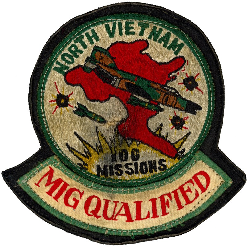555th TFS "Triple Nickel" 100 Mission MIG Kill Patch - AIR FORCE (USAAF ...