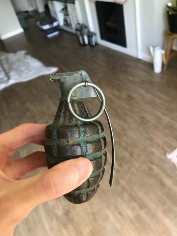 Inert Pineapple Grenade from Garage Sale? - FIREARMS - U.S. Militaria Forum