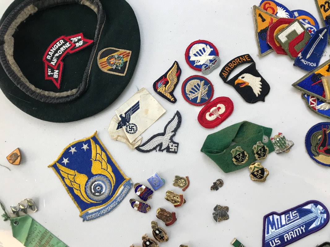 Group of WW2 airborne patches 101st AB, US made Pathfinder - GROUPINGS ...