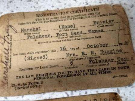 Interesting 555th PIB photo Marshal Frazier, Texas. Anyone have a ...