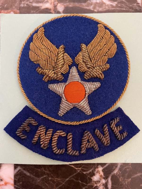 Unusal Air Force WW2 rocker tab. - ARMY AND USAAF - U.S. Militaria Forum