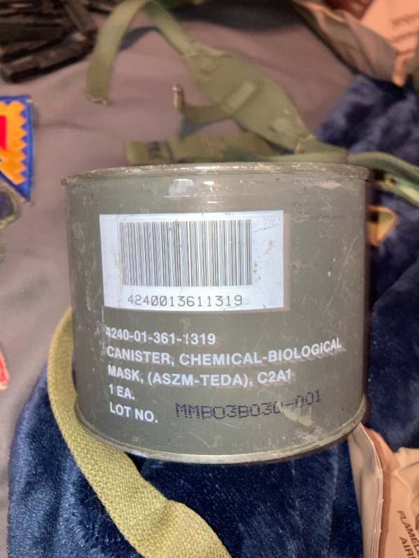 My M40A1 field protective mask - FIELD & PERSONAL GEAR SECTION - U.S ...
