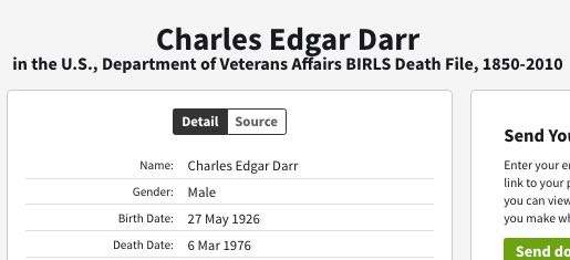 Named Bronze Star - DARR CHARLES E JR - MEDALS & DECORATIONS - U.S ...