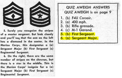 Two Different USMC Chevrons - MARINES - U.S. Militaria Forum