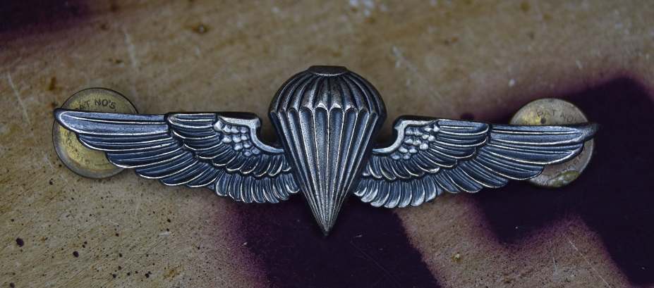 Navy/USMC Parachutist Badge in Silver? - AIRBORNE, GLIDER TROOPS ...
