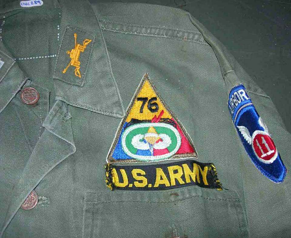 Armored Patches Worn On Chest - Page 18 - ARMY AND USAAF - U.S ...