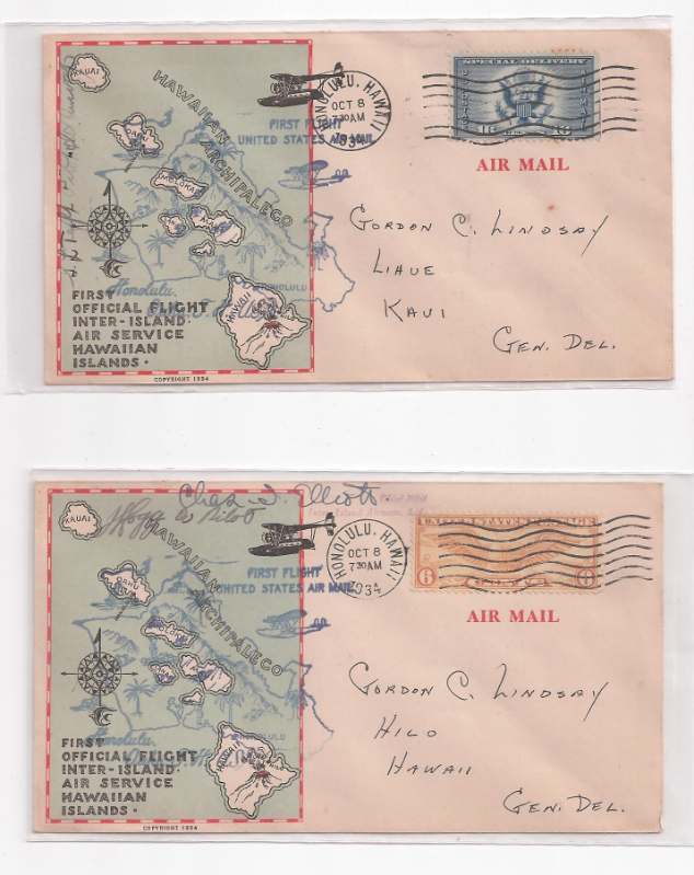 USAA & Inter-Island Airways Ltd. Pilot Logs - EPHEMERA, PHOTOGRAPHS ...
