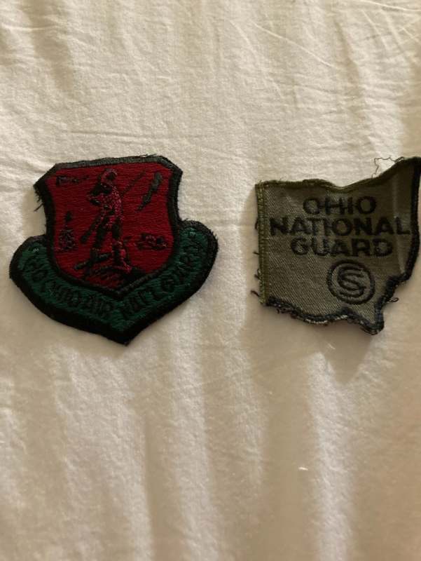 Another antique mall finds: Ohio National Guard - ARMY AND USAAF - U.S ...