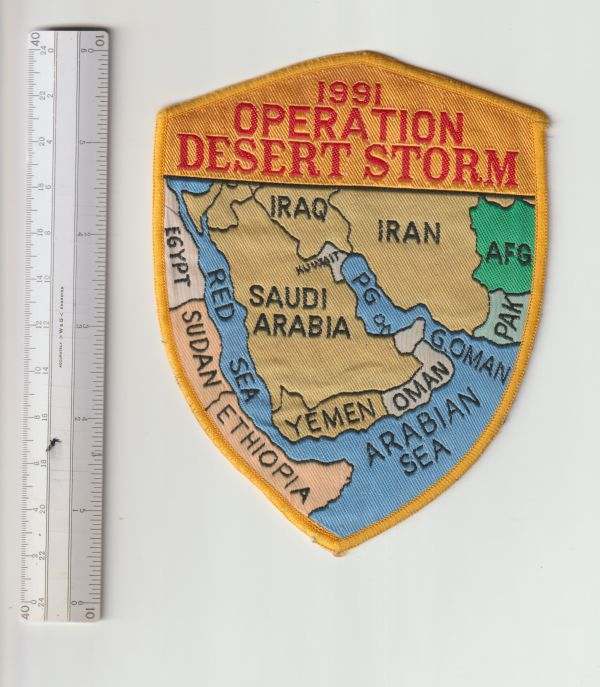 Desert Storm patches - MISCELLANEOUS / OTHER - U.S. Militaria Forum