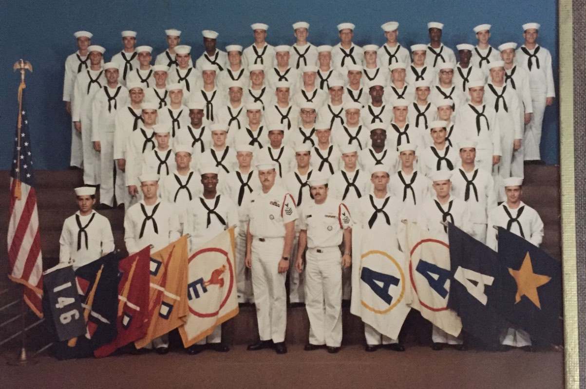 Navy Shoulder Cords at Recruit Training Centers - Red Ropes etc ...