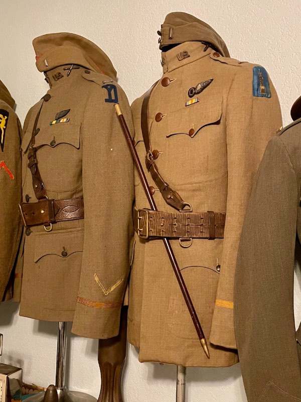 1st Lieutenant Ralph S. Dold tunic and 2nd-type Observer badge - WING ...