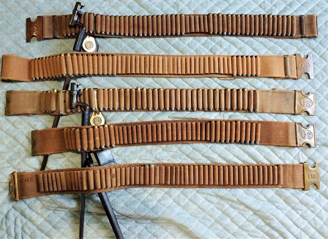 Mills 1880s Infantry Cartridge Belts - (1866-1890) PLAINS INDIAN WARS ...
