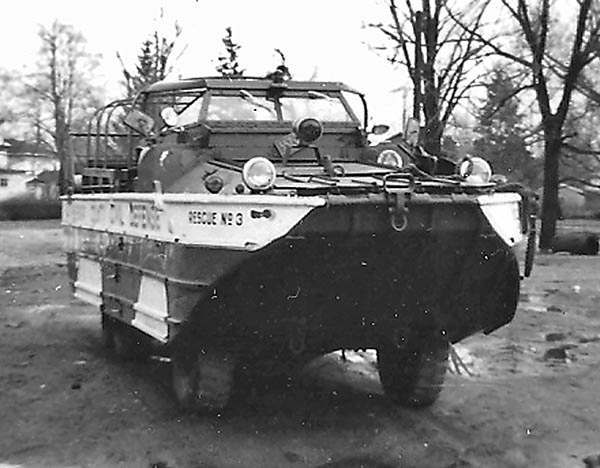 A neat fire department conversion of an M3 Halftrack - MILITARY ...