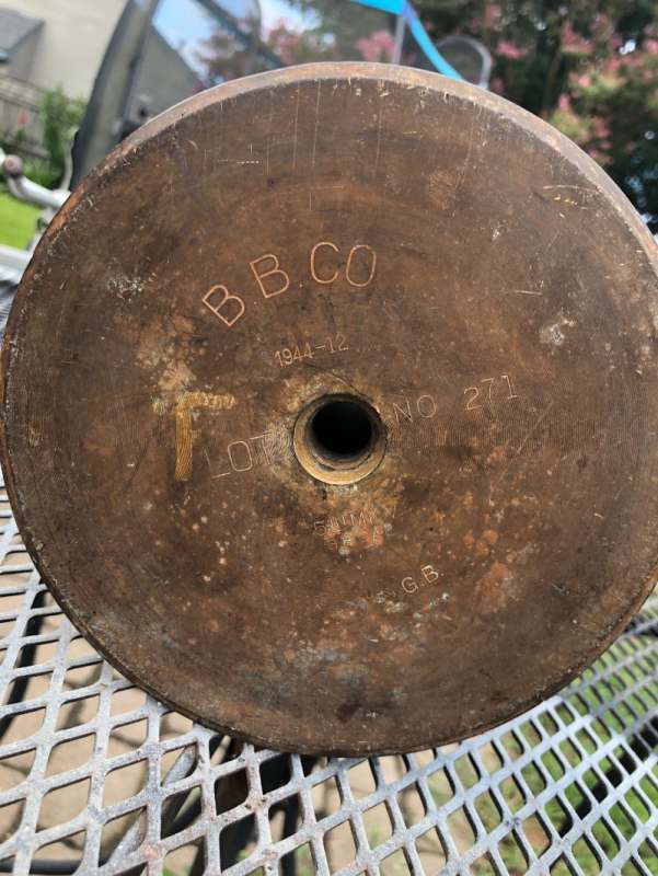 Brass 5” 38 cal USN shell case - ORDNANCE - U.S. Militaria Forum