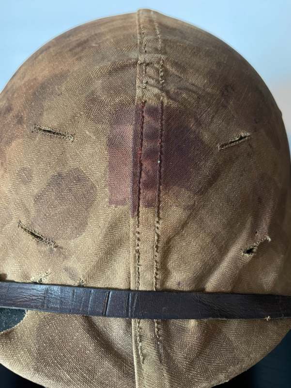 WW2 USMC Shore party helmet - what a theatre used helmet should look ...