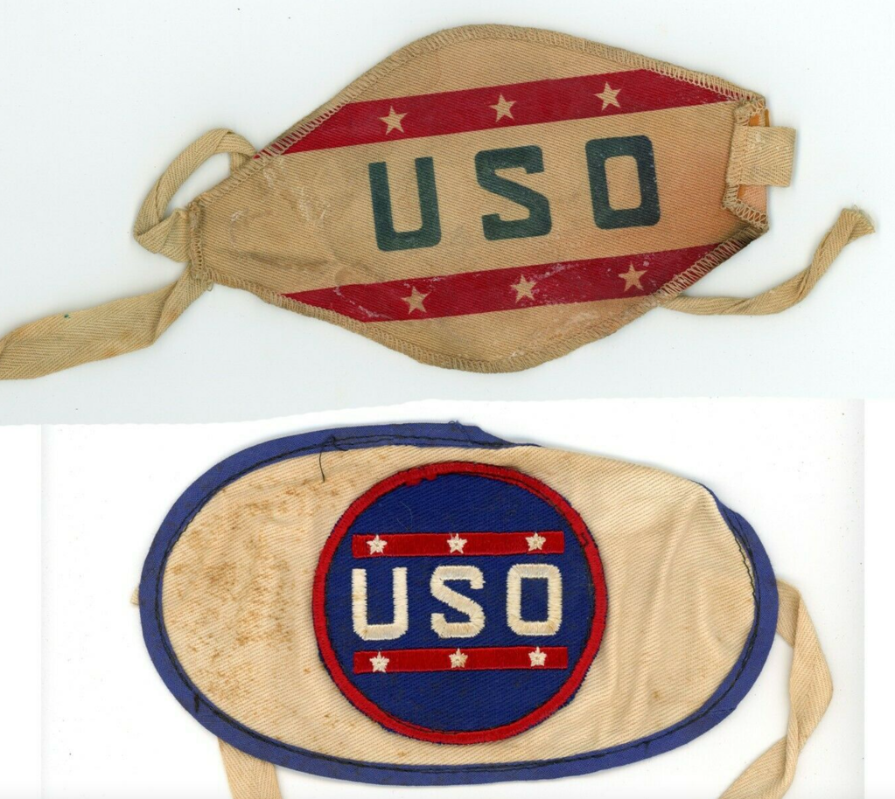 Printed “USO” SSI, WW II? - MISCELLANEOUS / OTHER - U.S. Militaria Forum
