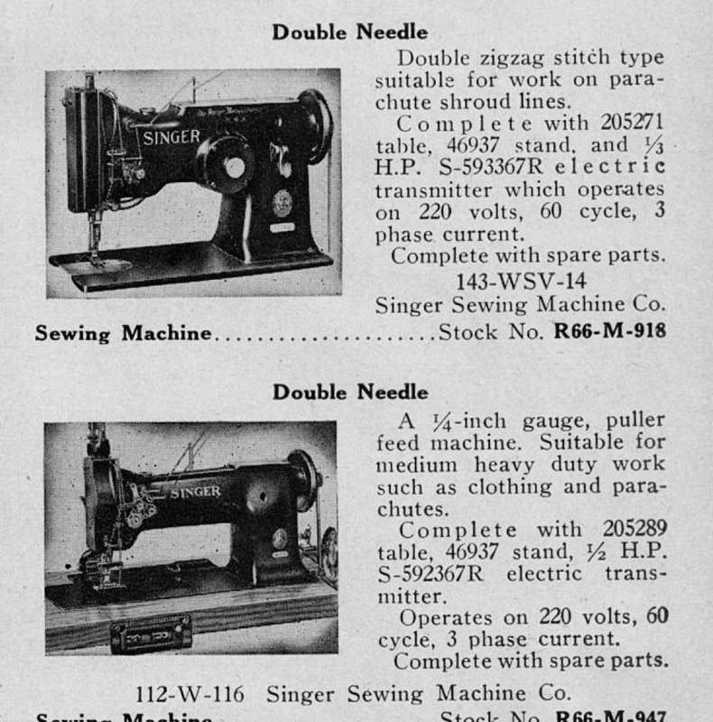 WWII Sewing Machines - FIELD & PERSONAL GEAR SECTION - U.S. Militaria Forum
