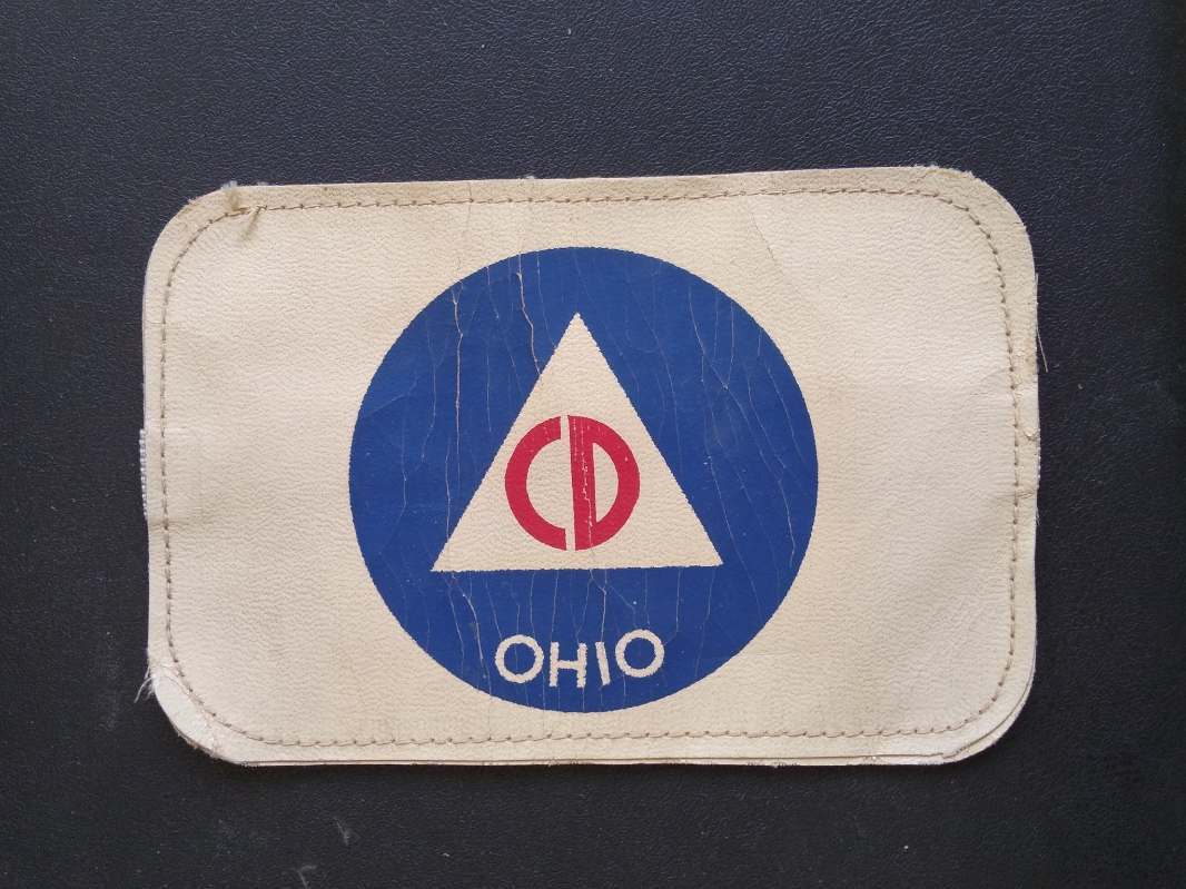 OHIO Civil Defense Armband - HOMEFRONT & THE WAR EFFORT - U.S ...