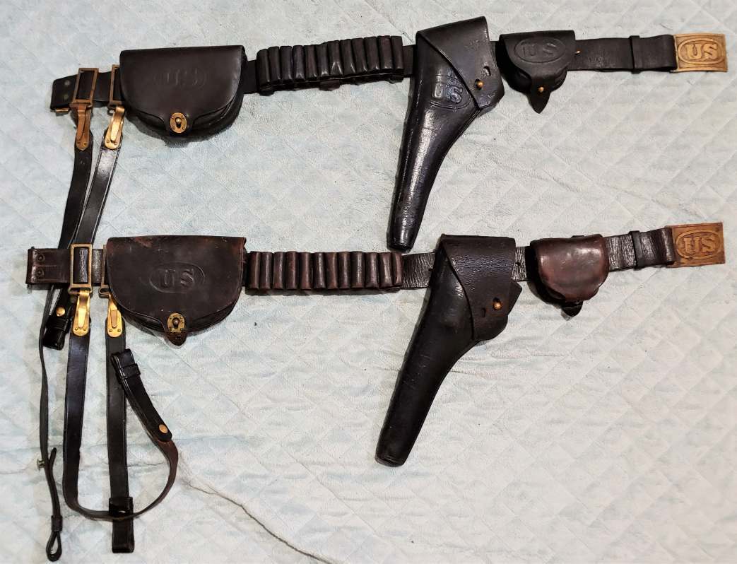 Model 1874 Cavalry Saber Belts with Equipment - (1866-1890) PLAINS ...