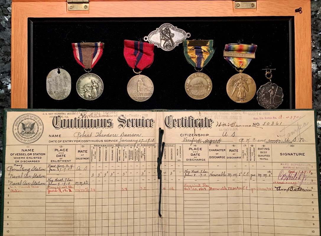 Robert Theodore Davison - ATTRIBUTED MEDAL GROUPINGS - U.S. Militaria Forum