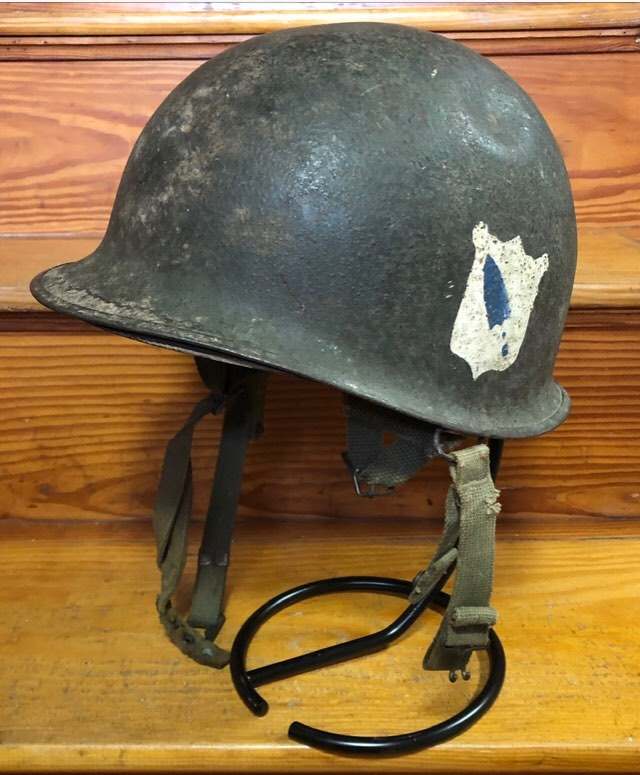 Helmet unit identification - M-1; M-1C & M-2 HELMETS - U.S. Militaria Forum