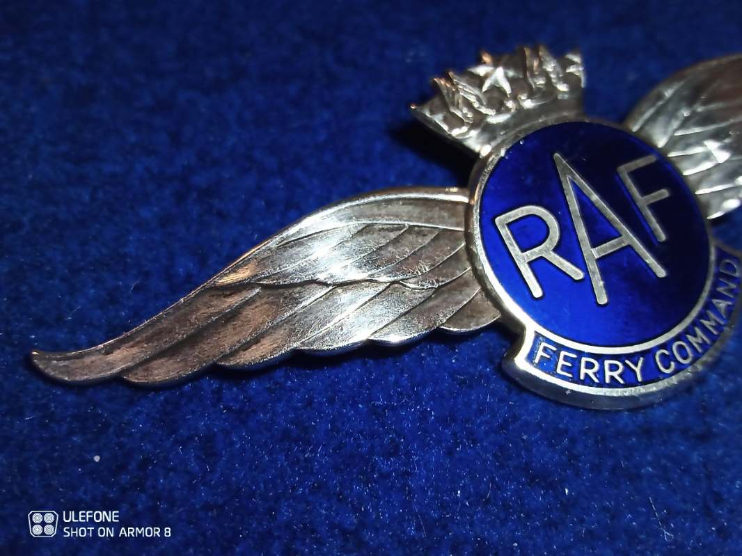 Tribute to the US pilots of the RAF Ferry Command - WING BADGES - U.S ...