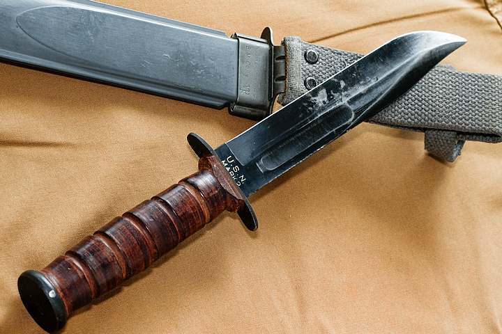 Confirmation Camillus usn mk2 scabbard and knife ? - EDGED WEAPONS - U ...