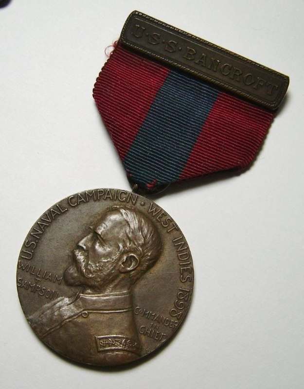 REF Thread: Sampson Medal (West Indies Naval Campaign Medal, 1898 ...