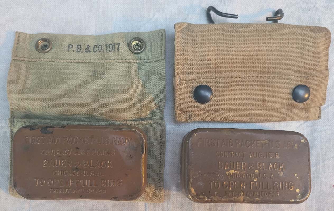 First-Aid Packet Carlisle Model “Carlisle bandage” a different angle ...