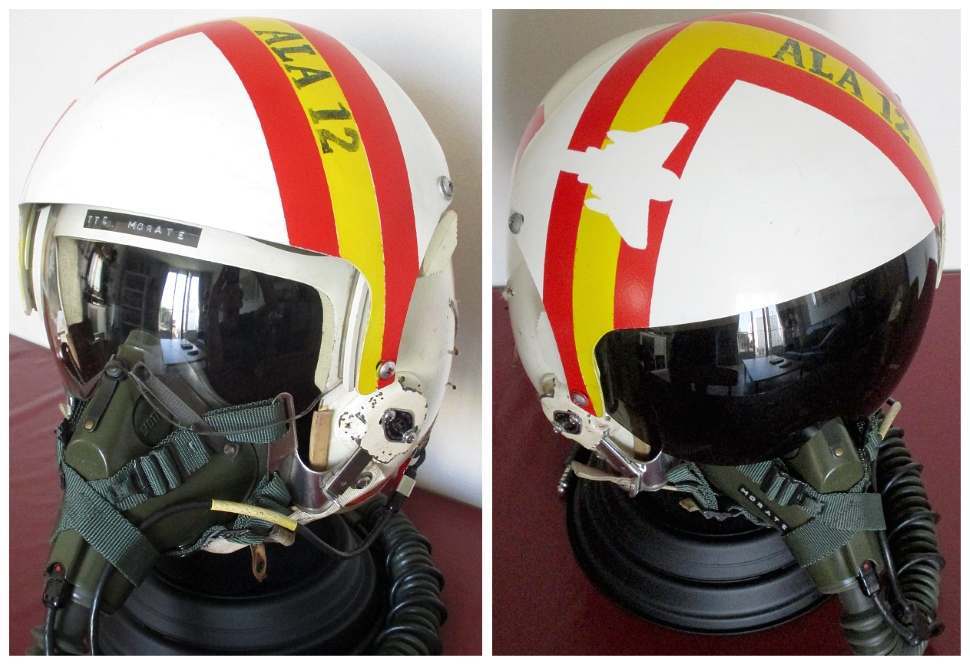 Spanish F-4 Phantom HGU-26/P set (mid-70's / 80's) - FLYING HELMETS AND ...