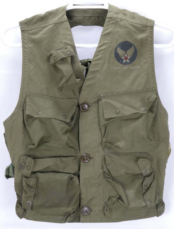 Modified C-1 Emergency Sustenance Vest with ERDL Pocket - SURVIVAL GEAR ...