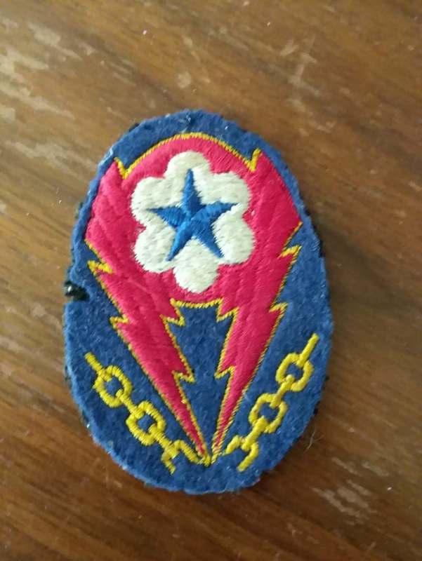 Mystery Patch: COM Z ETOUSA (European Theater of Operations, English ...