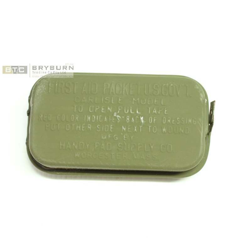 First-Aid Packet Carlisle Model “Carlisle bandage” a different angle ...