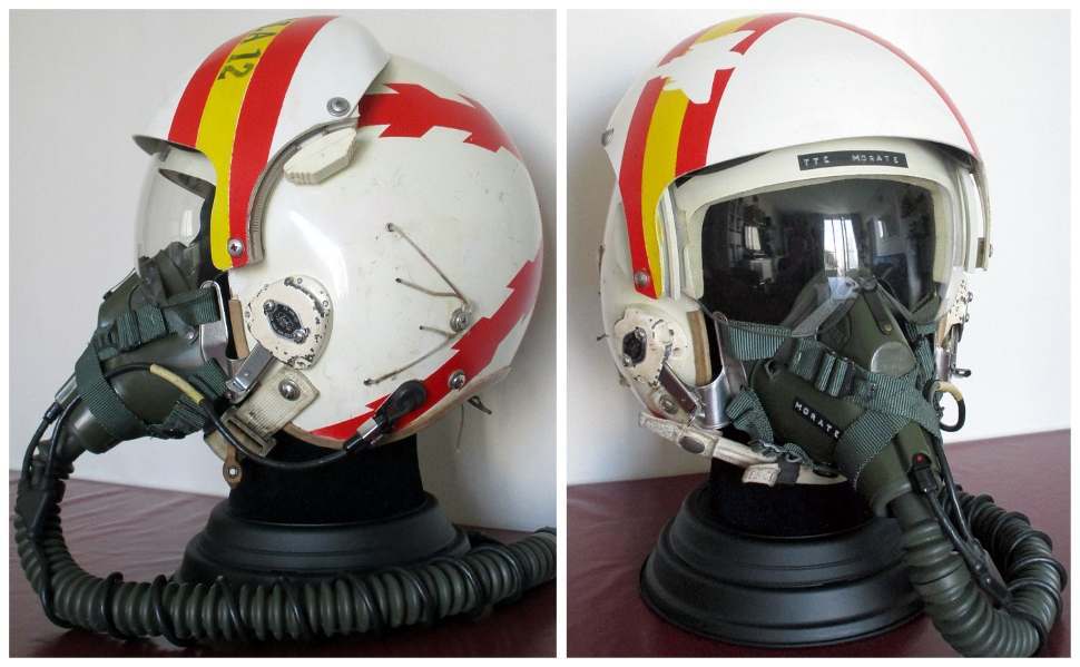 Spanish F-4 Phantom HGU-26/P set (mid-70's / 80's) - FLYING HELMETS AND ...